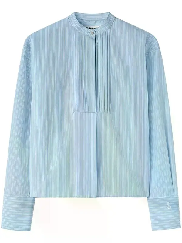 JIL SANDER Striped Cotton Shirt