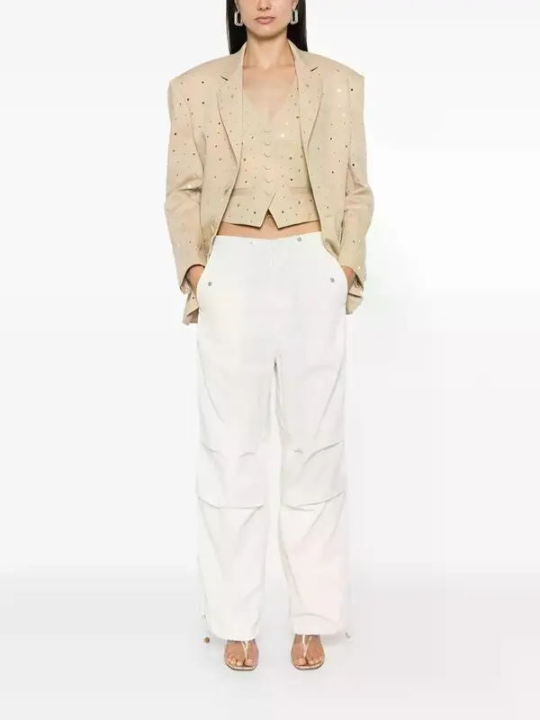 Giuseppe Di Morabito Rhinestone-embellished Single-breasted Blazer