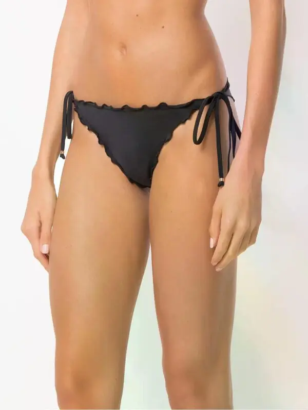 AMIR SLAMA Lace-up Brazilian Bikini Bottom