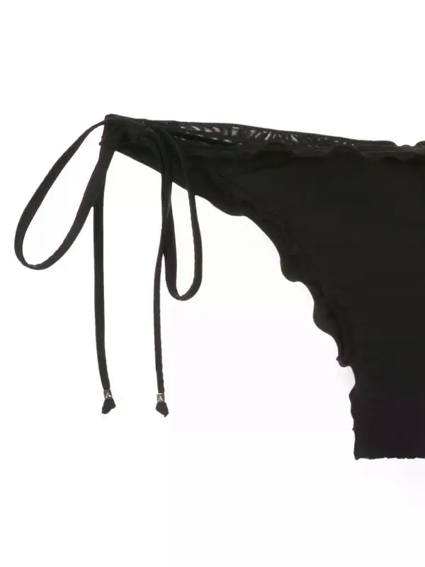 AMIR SLAMA Lace-up Brazilian Bikini Bottom