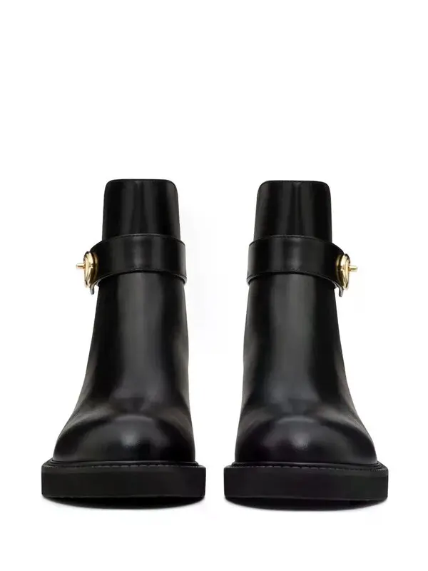 Valentino Garavani 40mm Vlogo Locker Ankle Boots