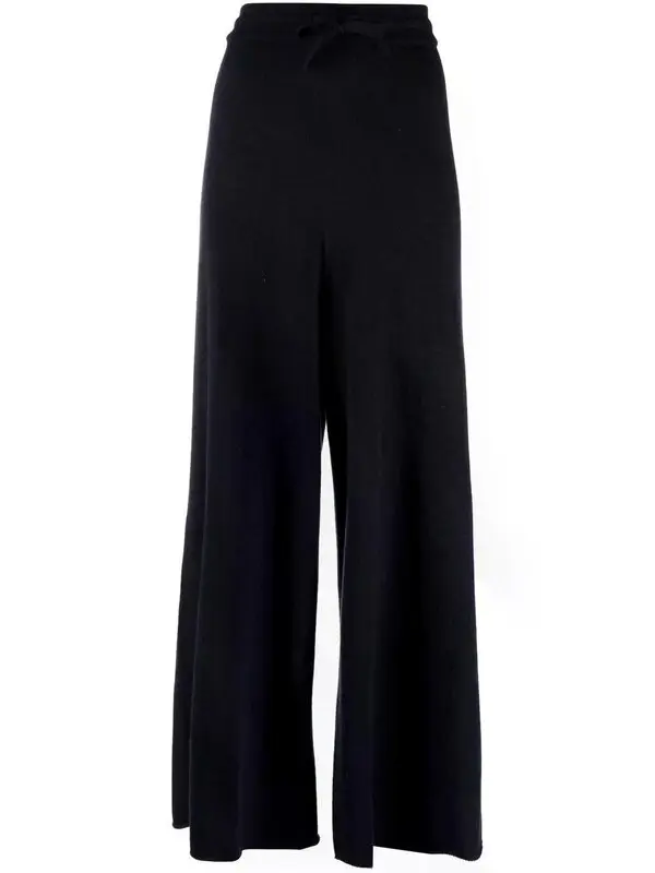 JIL SANDER Cashmere Wide Leg Trousers