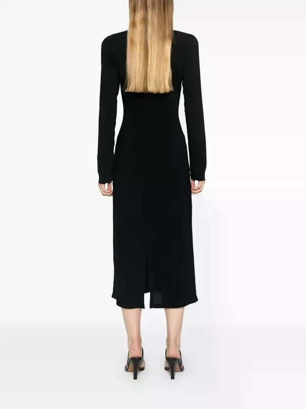Vivetta Floral Embroidered Midi Dress