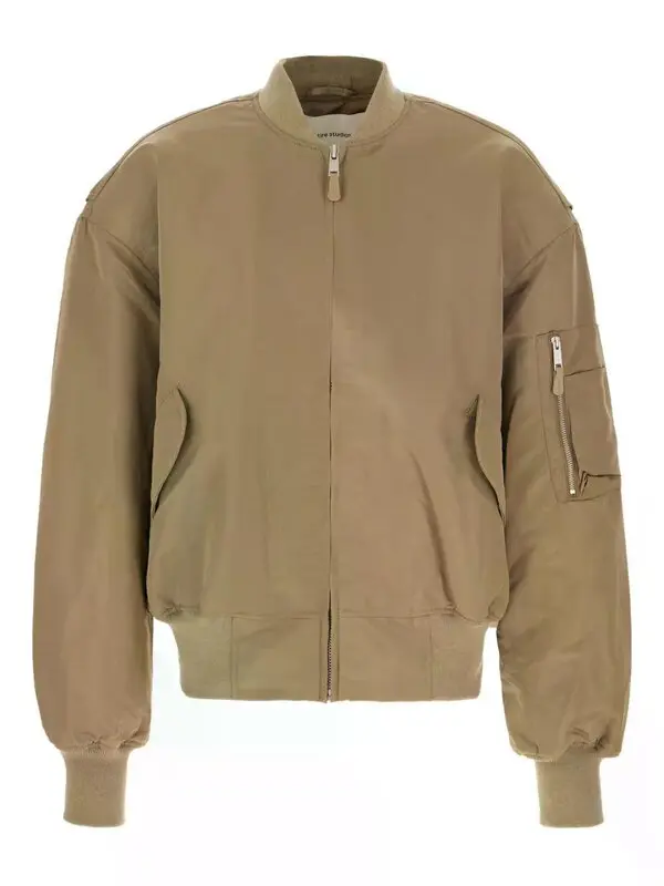 ENTIRE STUDIOS Broad Bomber Jacket - Neutrals