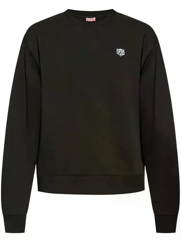 Kenzo Logo-patch Cotton Sweatshirt