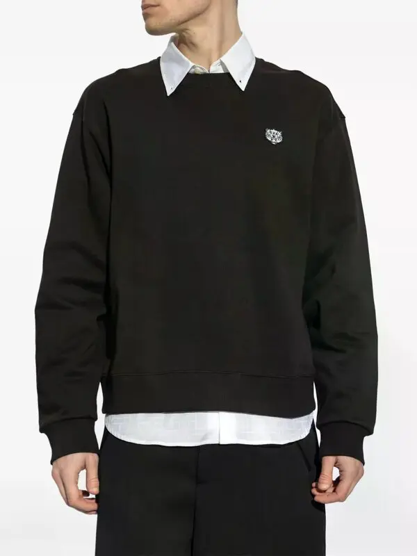 Kenzo Logo-patch Cotton Sweatshirt