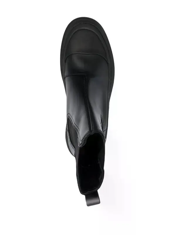 Calvin Klein Calf Leather Chelsea Boots