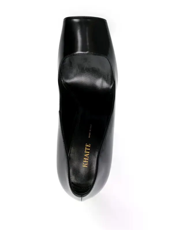 Khaite 95mm Patent Leather Pumps