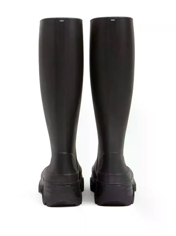 MAISON MARGIELA Tabi Rubber Boots - Black