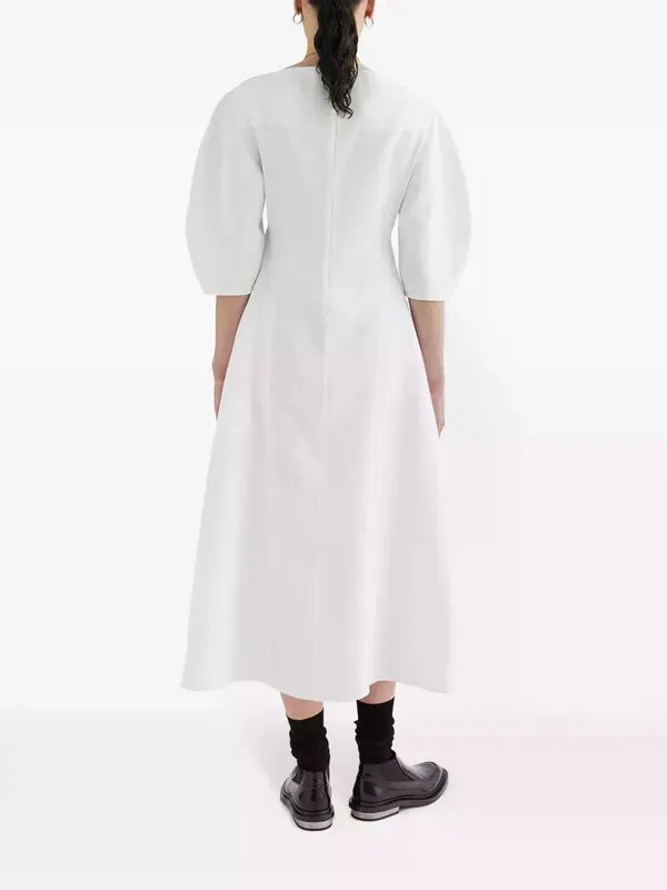 JIL SANDER Puff-sleeves Dress