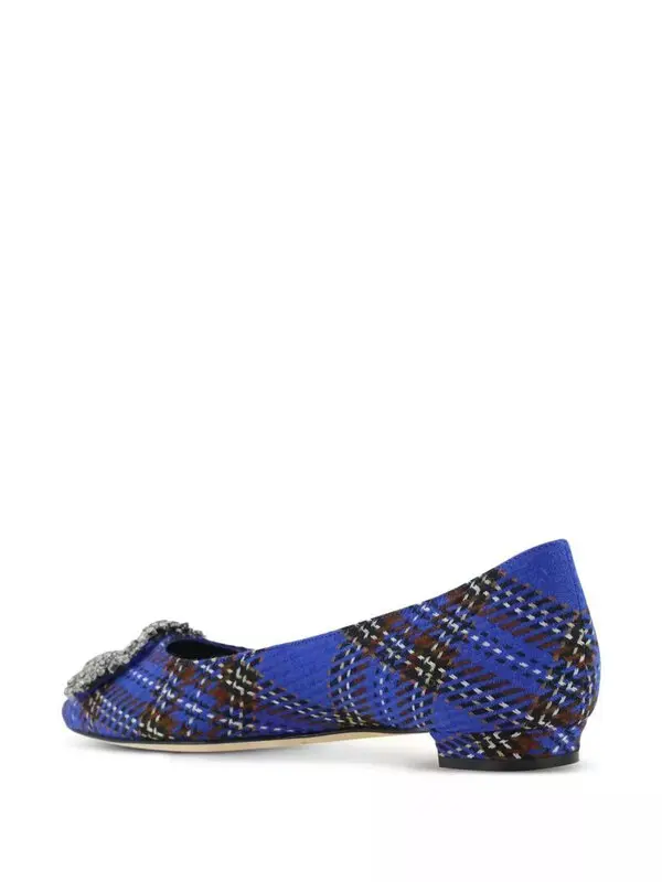 Manolo Blahnik Hangisi Ballerina Shoes