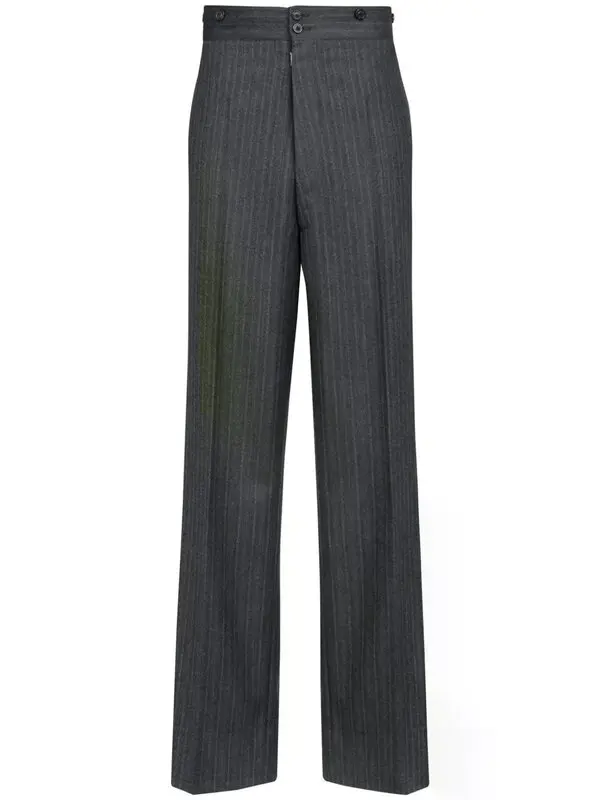 MAISON MARGIELA Barathea Wool Trousers