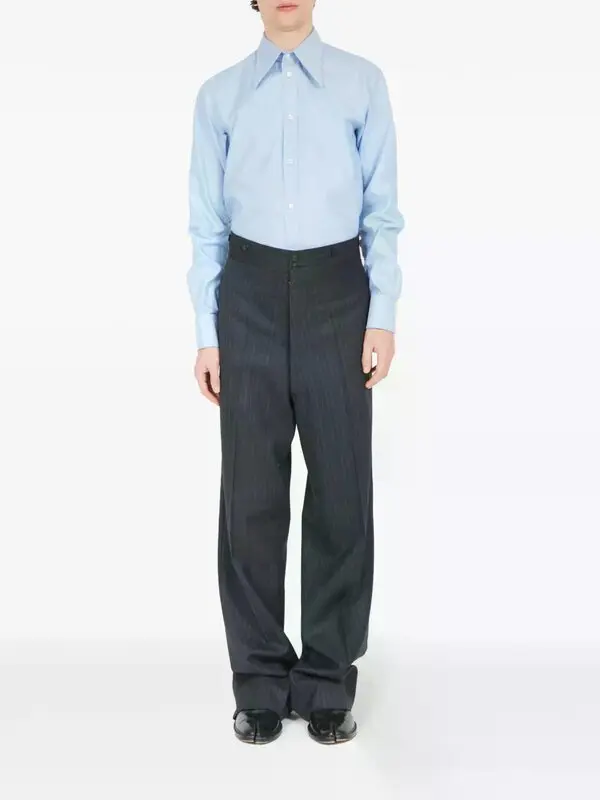 MAISON MARGIELA Barathea Wool Trousers