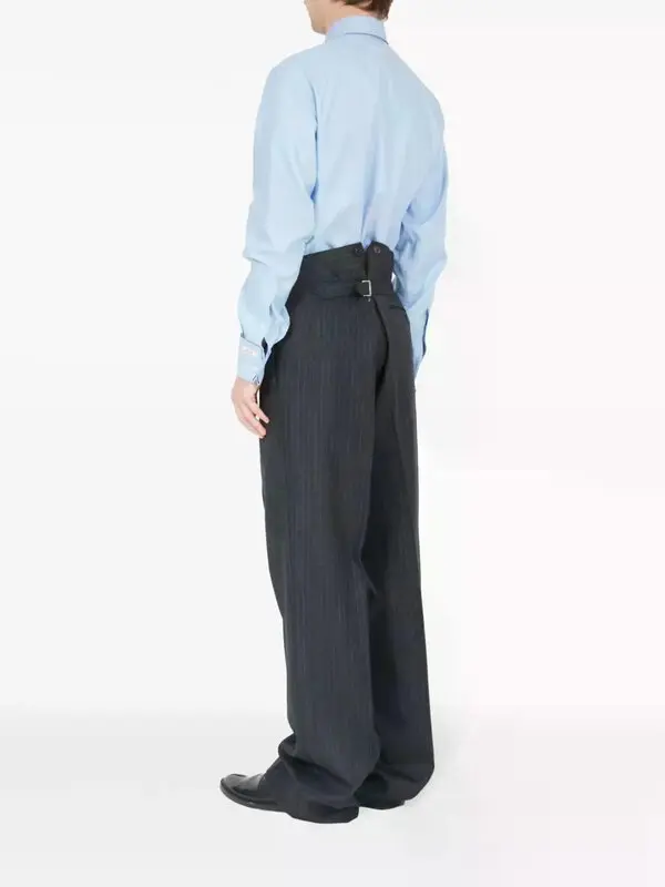 MAISON MARGIELA Barathea Wool Trousers