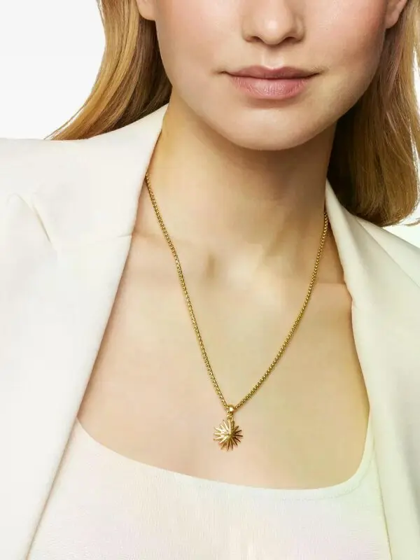 David Yurman 18kt Yellow Starburst Charm