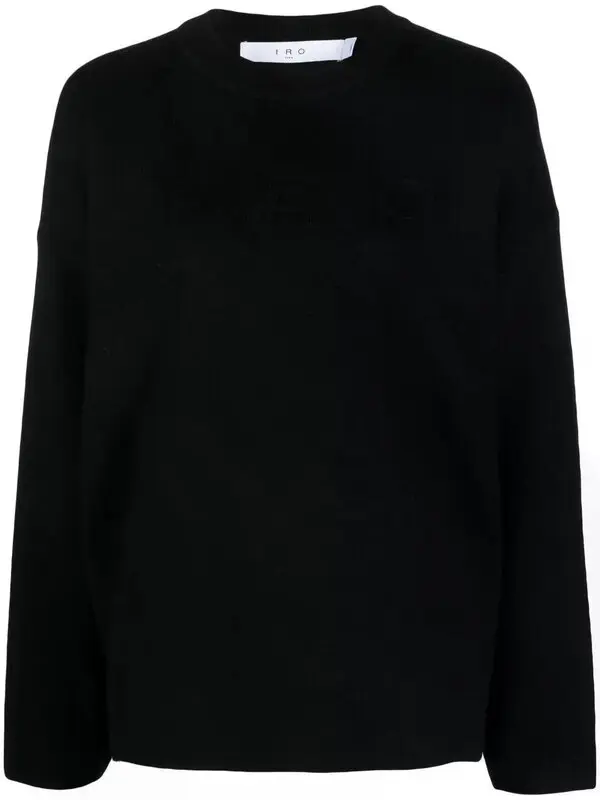 IRO PARIS Intarsia Knit Logo Jumper