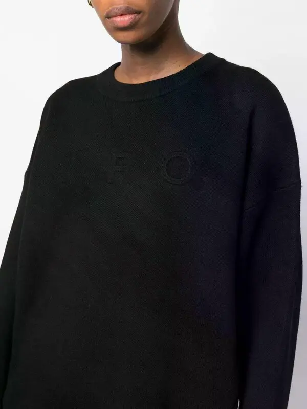 IRO PARIS Intarsia Knit Logo Jumper