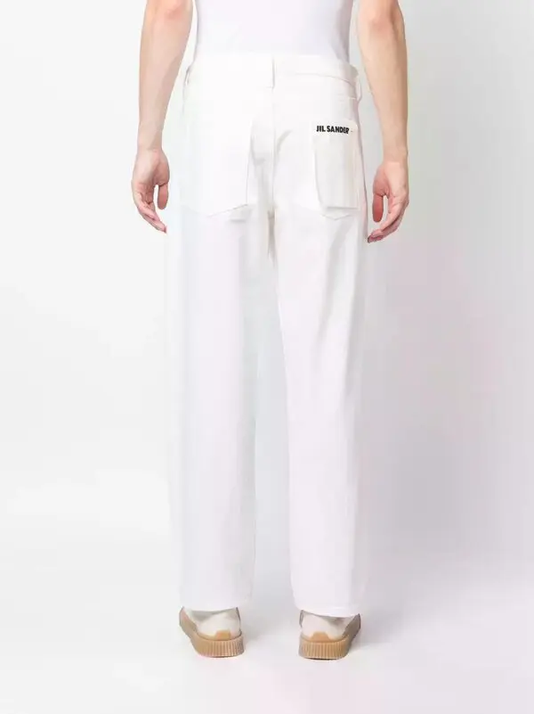JIL SANDER Straight-leg Cotton Jeans