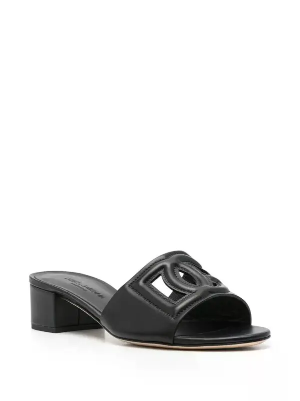 Dolce & Gabbana Dg Millennials Mules - Black