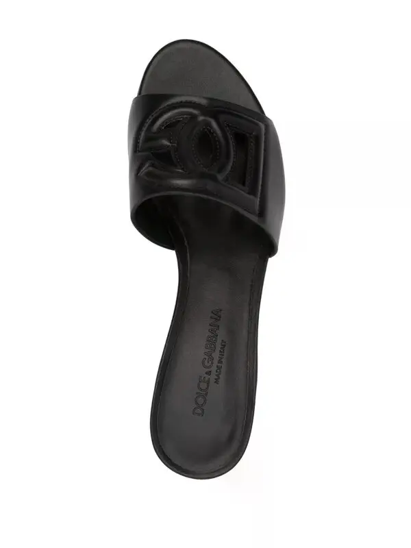 Dolce & Gabbana Dg Millennials Mules - Black