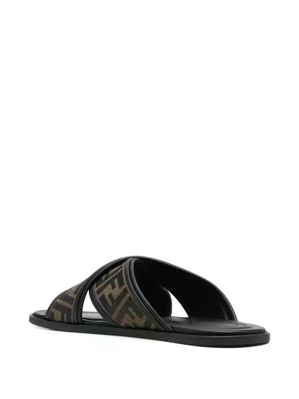 Fendi Ff-jacquard Slides