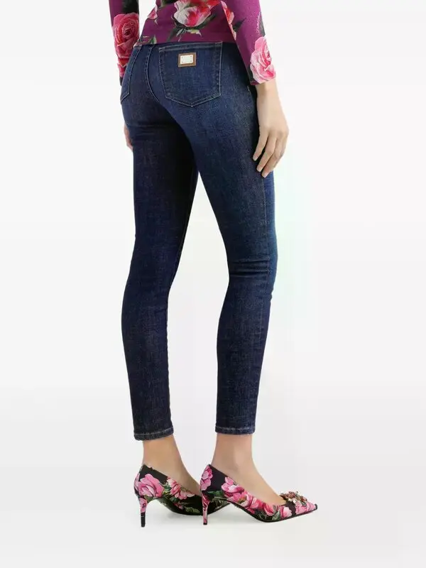 Dolce & Gabbana Logo-plaque Jeans