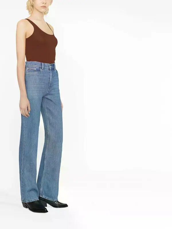 WANDLER High-waisted Straight Leg Jeans