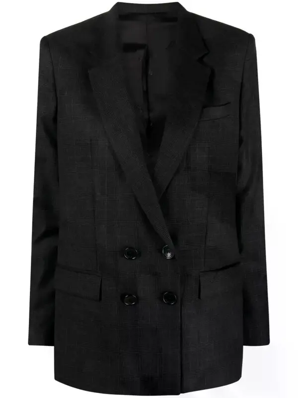 Isabel Marant Étoile Manelle Virgin Wool Double-breasted Blazer