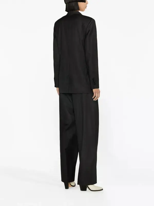 Isabel Marant Étoile Manelle Virgin Wool Double-breasted Blazer