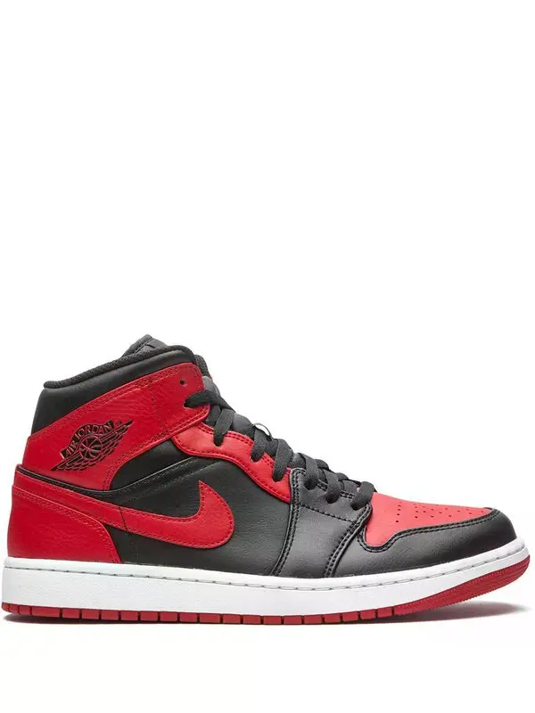JORDAN Air 1 Mid Sneakers - Black