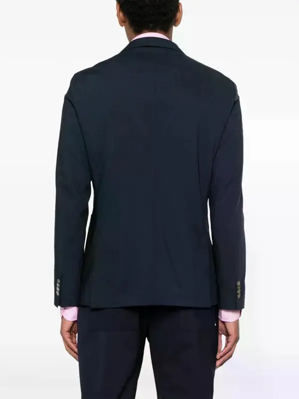 BOSS Double-breasted Blazer - Blue