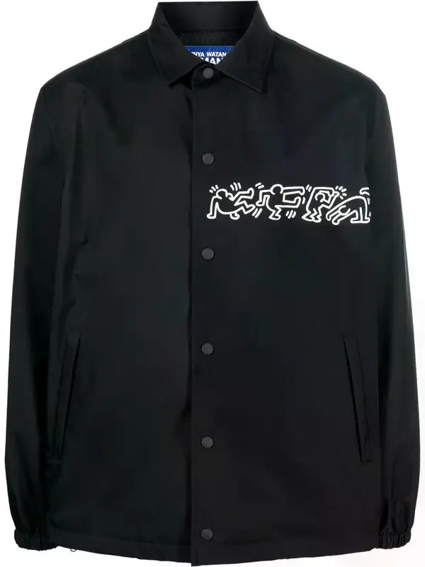 Junya Watanabe Keith Haring Print Shirt Jacket