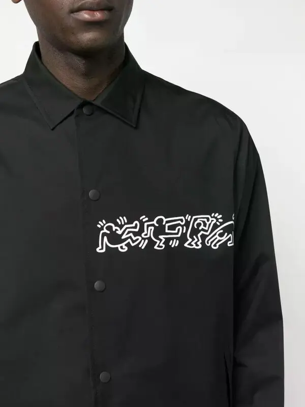 Junya Watanabe Keith Haring Print Shirt Jacket