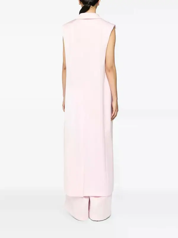 GENNY Sleeveless Mid-calf Length Coat