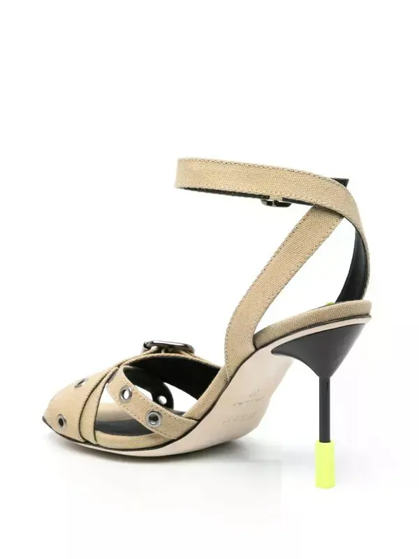 MSGM 95mm Eyelet-embellished Sandals