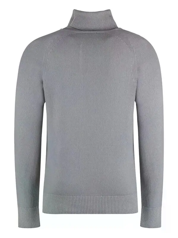 Malo Roll-neck Sweater - Grey