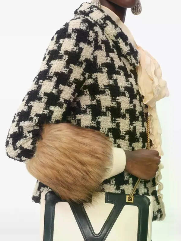 Valentino Garavani Houndstooth Tweed Jacket