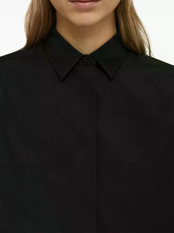 JIL SANDER Long-sleeve Silk Shirt