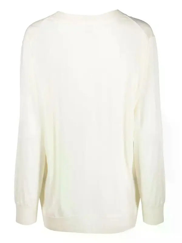 P.a.r.o.s.h V-neck Wool Knitted Top