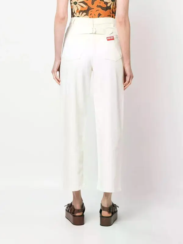 Kenzo High-rise Straight-leg Jeans