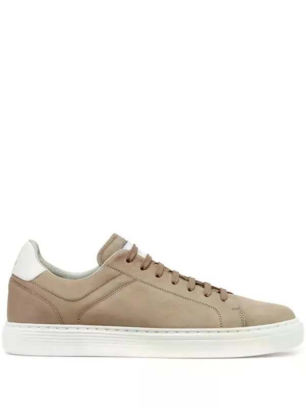 Brunello Cucinelli Suede Lace-up Sneakers