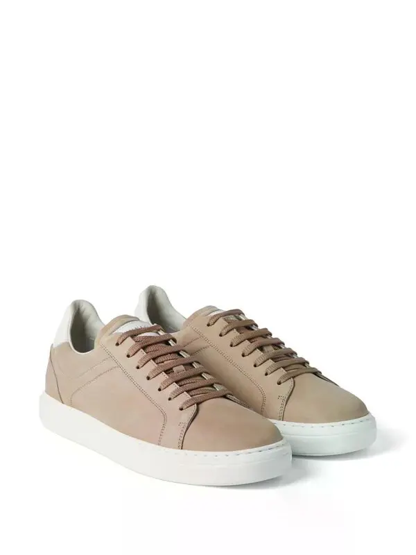 Brunello Cucinelli Suede Lace-up Sneakers