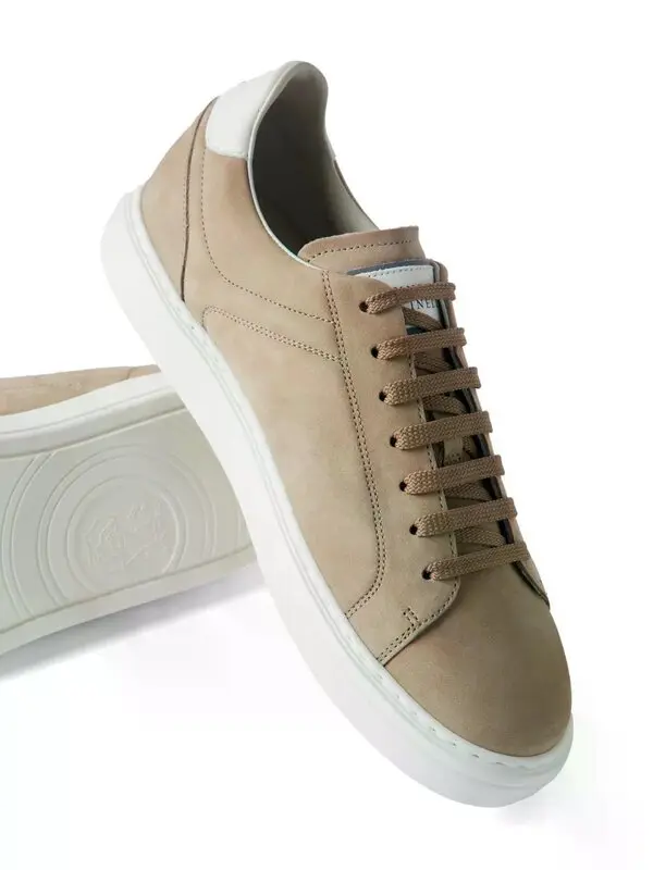Brunello Cucinelli Suede Lace-up Sneakers