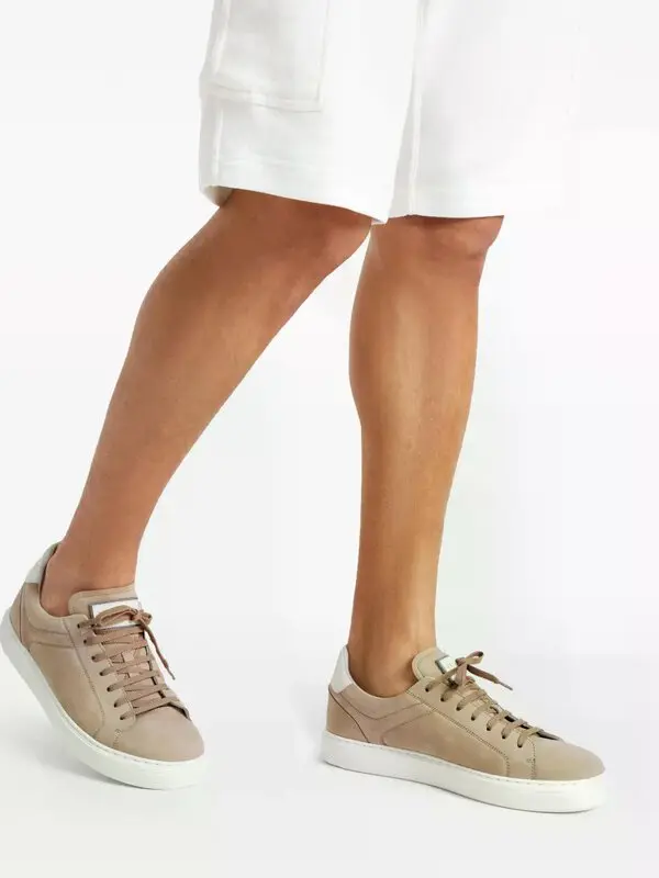 Brunello Cucinelli Suede Lace-up Sneakers