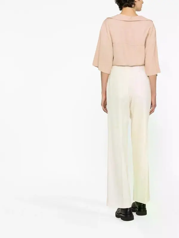 Prada Pressed-crease Tailored Trousers - Neutrals
