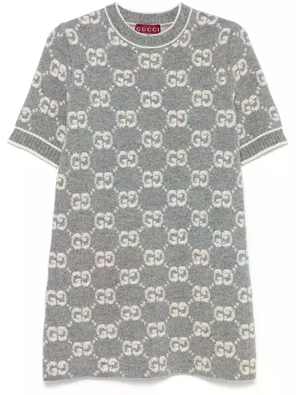 Gucci Gg Jacquard Mini Dress