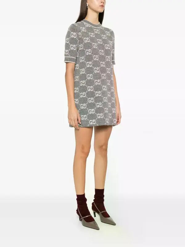 Gucci Gg Jacquard Mini Dress