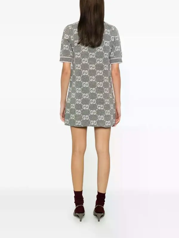 Gucci Gg Jacquard Mini Dress