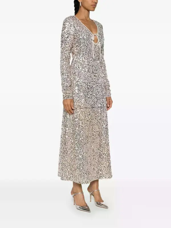 ROTATE BY BIRGER CHRISTENSEN Sequin-embellished Dress