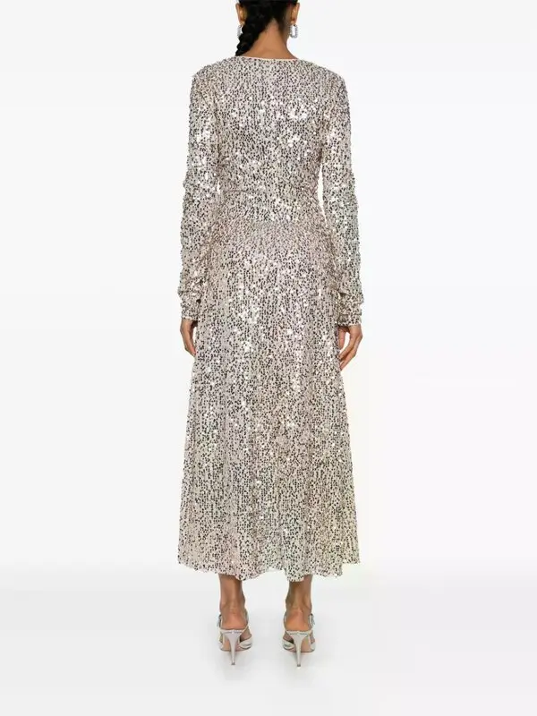 ROTATE BY BIRGER CHRISTENSEN Sequin-embellished Dress